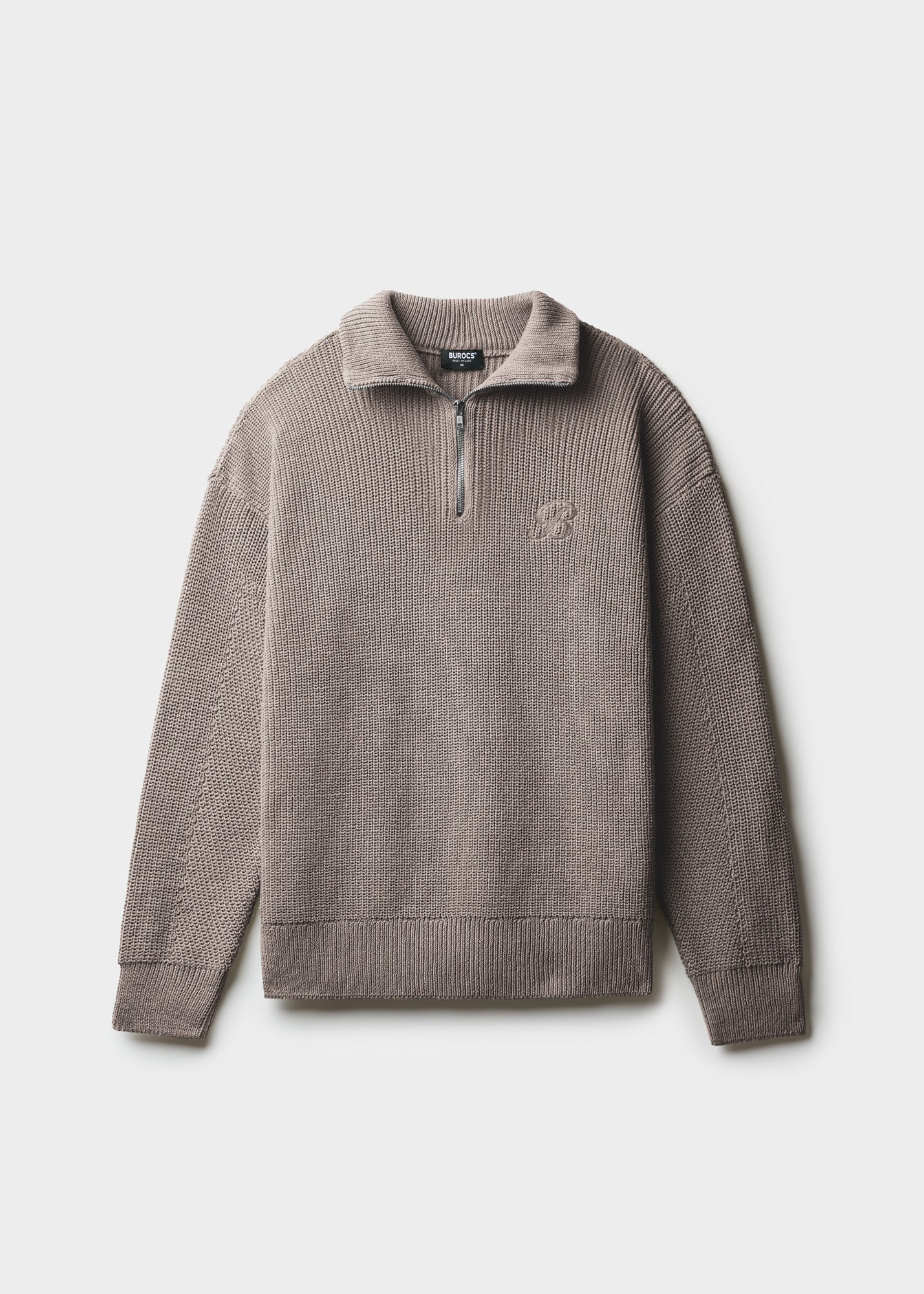 Chunky Knit Half-Zip Sweater